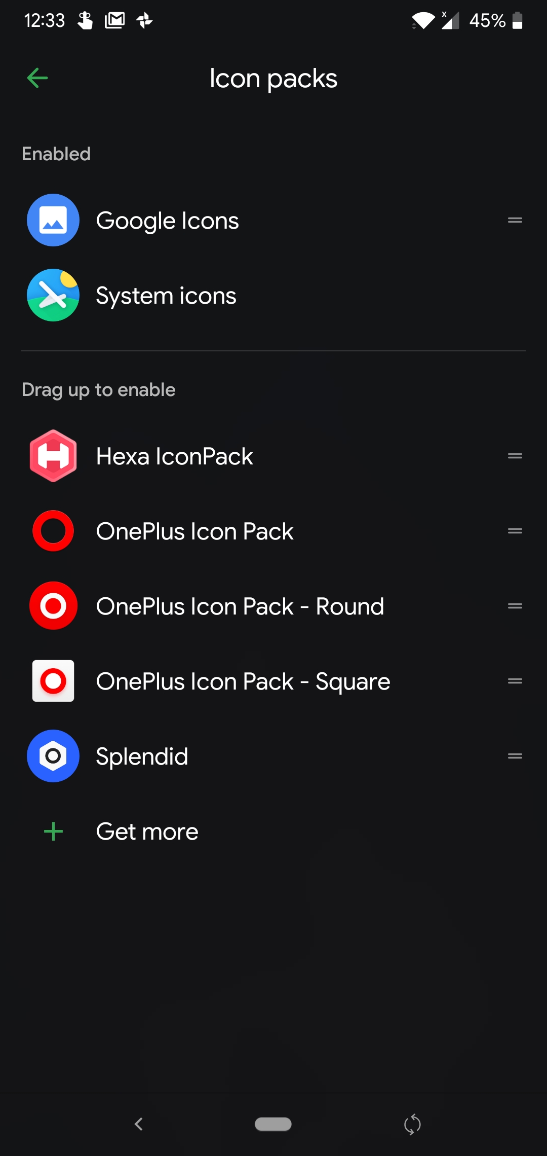 Google clock icon is always the default one in the recent apps screen ...