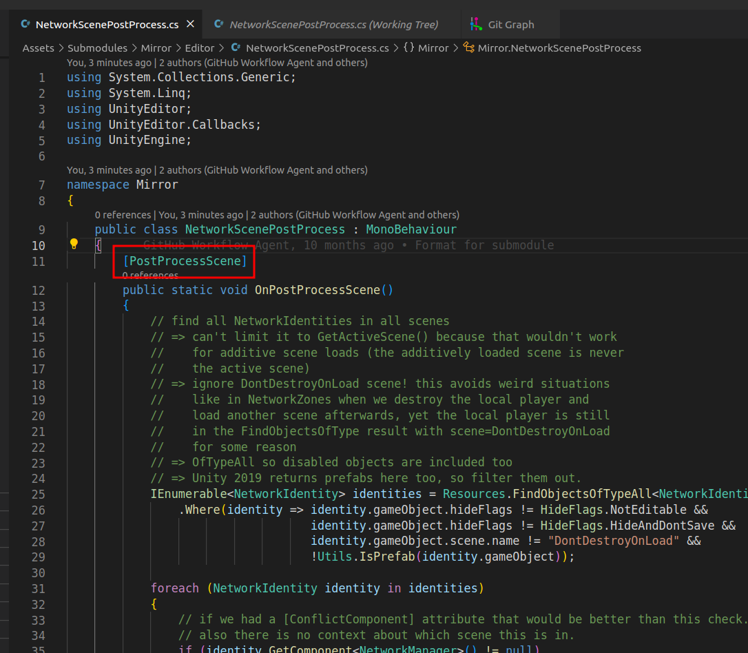 Race Condition: Invalid Scene Id · Issue #3300 · MirrorNetworking/Mirror · GitHub