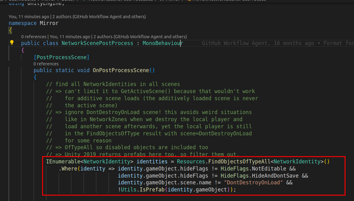 Race Condition: Invalid Scene Id · Issue #3300 · MirrorNetworking/Mirror · GitHub