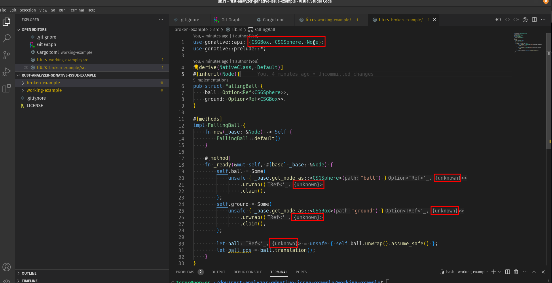 GitHub - TCROC/rust-analyzer-gdnative-issue-example