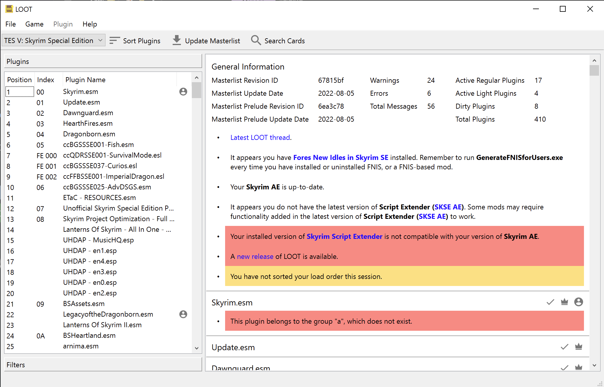 Improve text scaling in Plugins sidebar section · Issue #1773 · loot/loot · GitHub