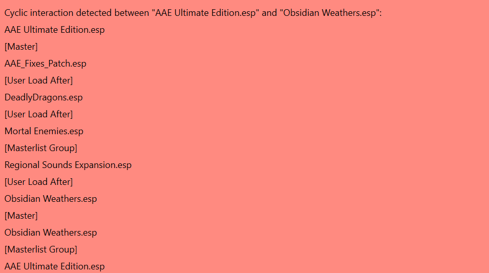 Cyclic Interaction Errors Sometimes Show A Plugin In The Cycle Twice · Issue 1840 · Lootloot