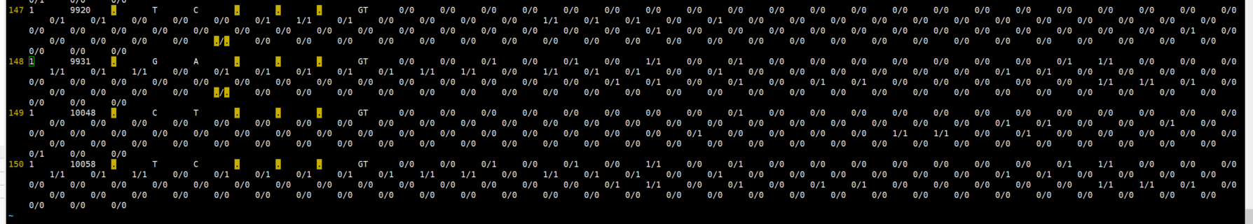 WARNING Multiple entries using vcf2smc · Issue #170 · popgenmethods/smcpp · GitHub