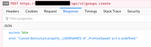 Error: Bad Request when creating Channel/Team/Direct Messages ...
