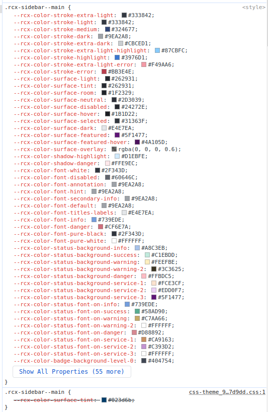 Custom CSS won't overwrite existing values · Issue #30621 · RocketChat/Rocket.Chat · GitHub