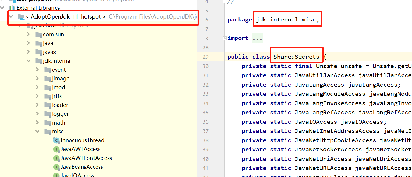 Agent startup fails if use oracle jdk11(ClassNotFoundException:JavaLangAccess/SharedSecrets ...