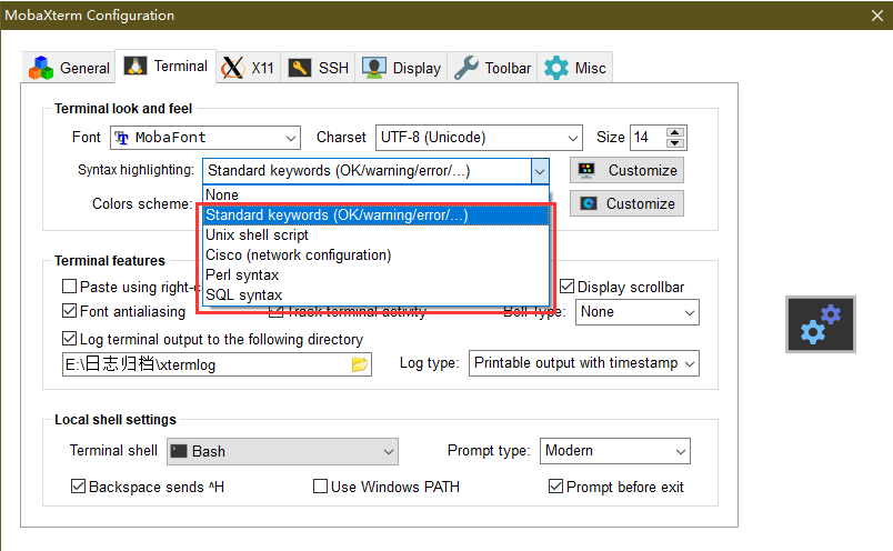 建议增加自定义规则（正则表达式)高亮关键字功能 · Issue #1770 · electerm/electerm · GitHub