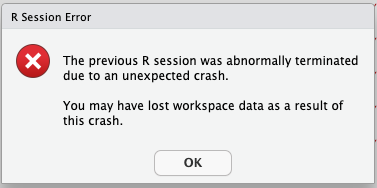 RStudio quits rsession when starting Tensorflow · Issue #6153 · rstudio ...