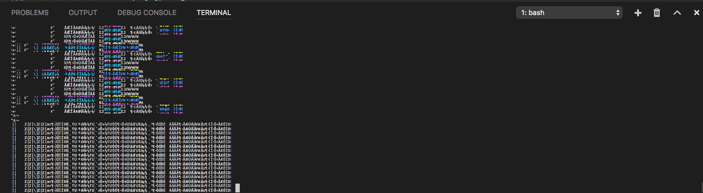 Terminal weird behavior after 1.17 update · Issue #35738 · microsoft/vscode · GitHub