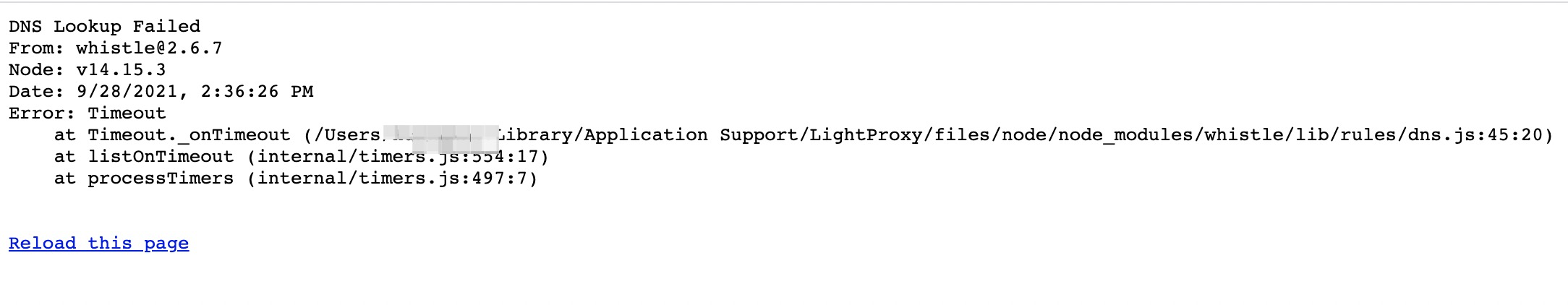 DNS Lookup Failed · Issue #266 · alibaba/lightproxy · GitHub