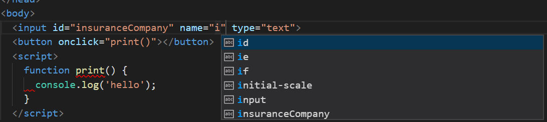 [html/css/scss/less] Textual suggestions missing in 1.19.0 · Issue #40349 · microsoft/vscode ...