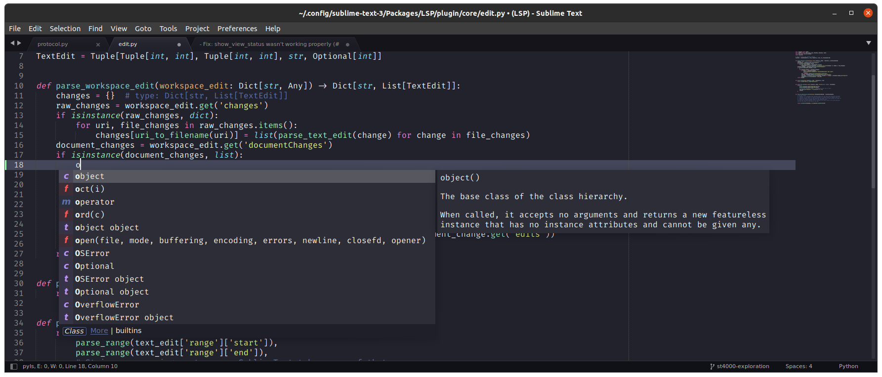 Recalculate ideal popup height after adjusting for viewport · Issue #3544 · sublimehq/sublime ...