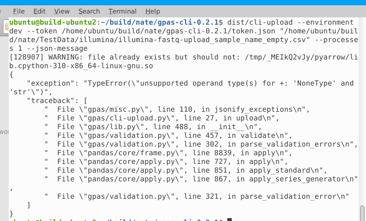 HCELEC-413 error message is not implicit when sample name is null or empty · Issue #52 ...
