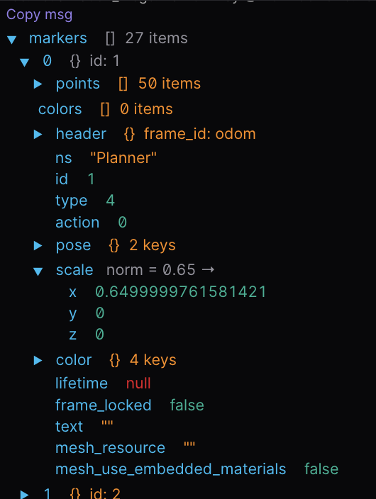 Axis oriented line segment visualization · Issue #247 · foxglove/community · GitHub