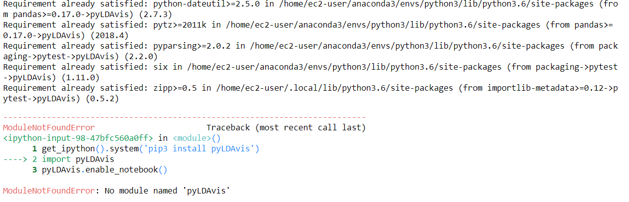 No Module Found error · Issue #151 · bmabey/pyLDAvis · GitHub