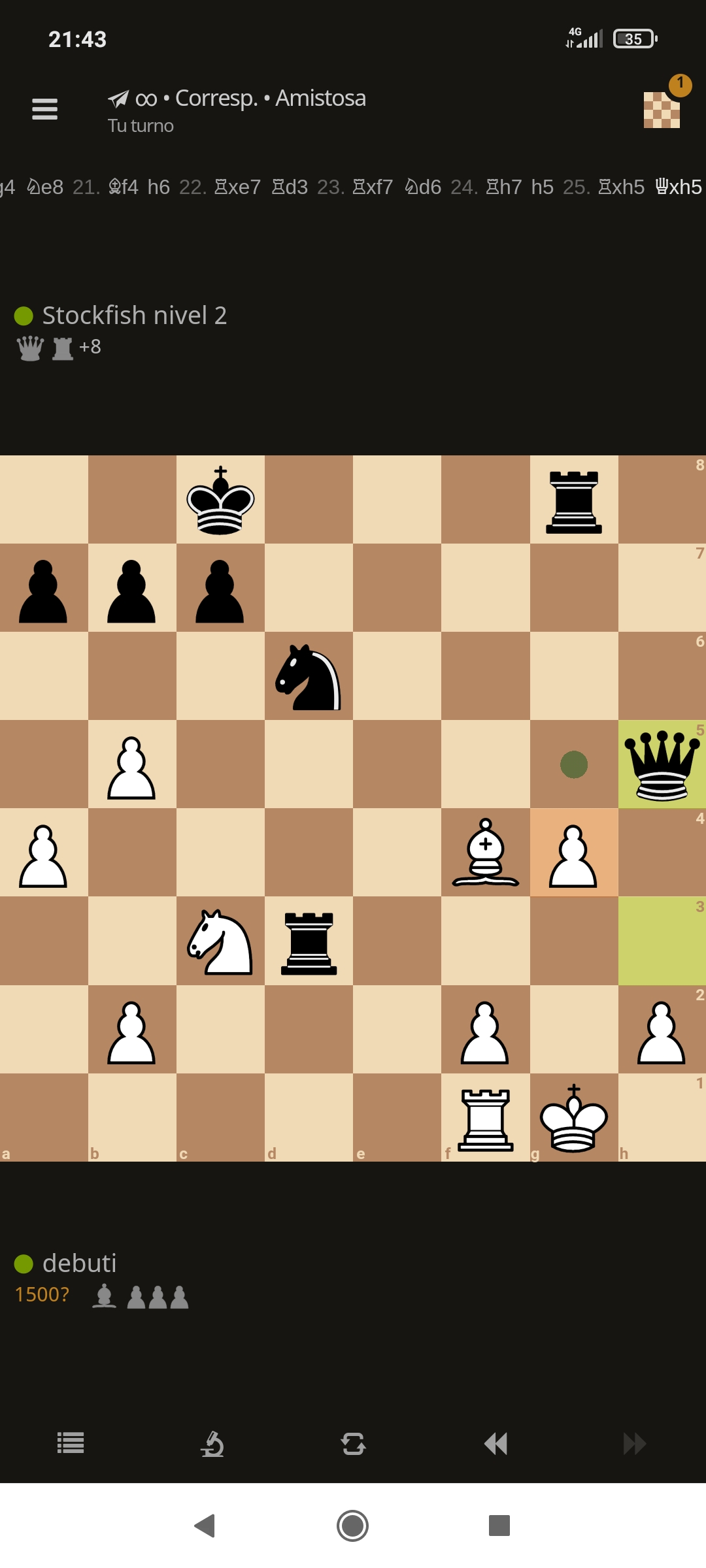 Not able to eat queen with pawn · Issue #1615 · lichess-org/lichobile ...