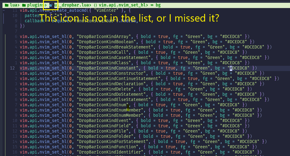 [Feature]: Set background color (hl_group for example) for all elements ...