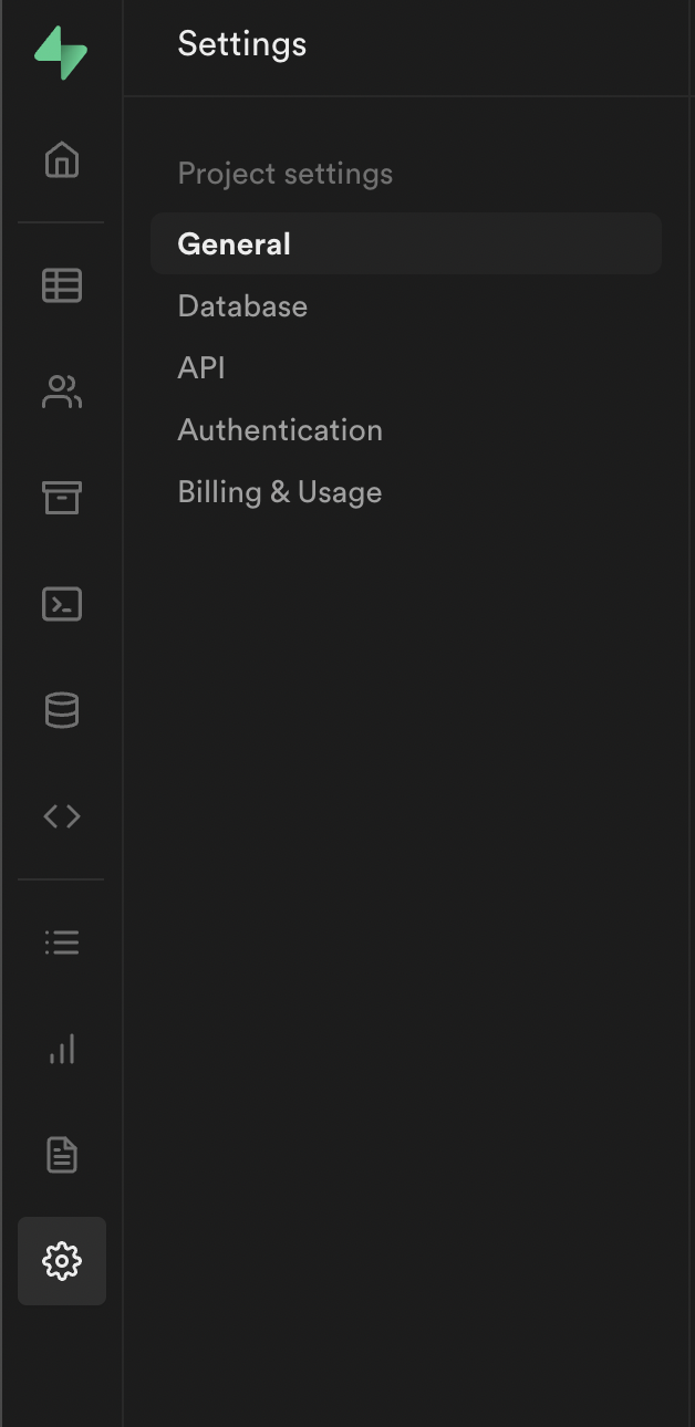 No way to change settings during local development · Issue #7741 · supabase/supabase · GitHub