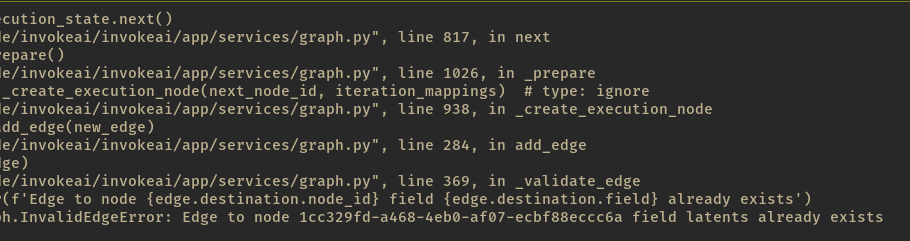 [bug]: (nodes) two outputs connected to a single input should not be allowed · Issue #3332 ...