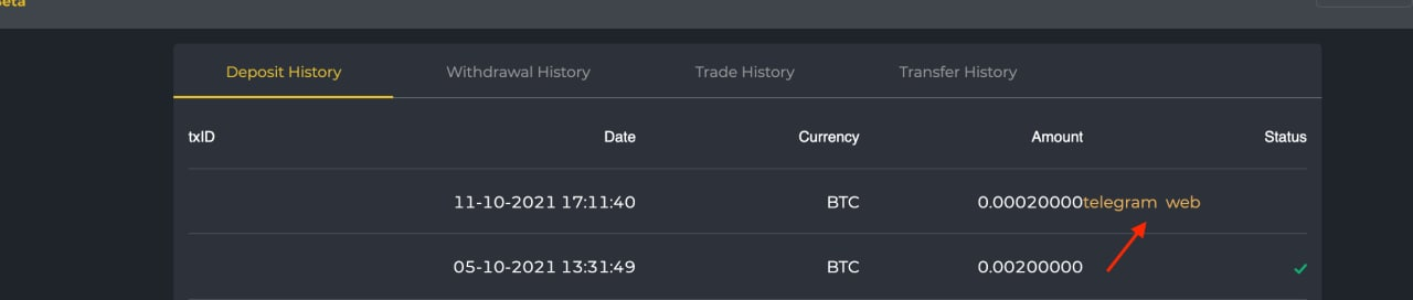 Deposit History добавить столбец · Issue #207 · bitzlato/baseapp · GitHub