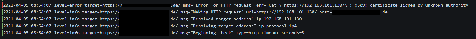 x509 cert signed by unknown authority when HTTP check · Issue #249 ...