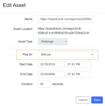 "Play for" options on Start/End Date not on Experimental · Issue #1228 · Screenly/Anthias · GitHub