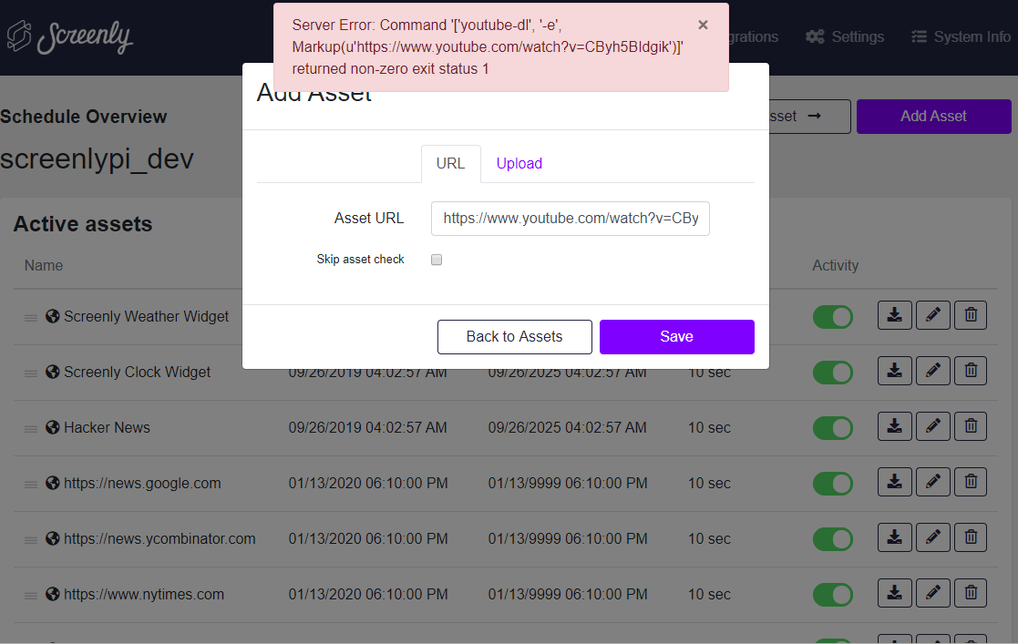Raspberry Pi still to weak to View Live-YouTube Camera streams? · Issue #1276 · Screenly/Anthias ...