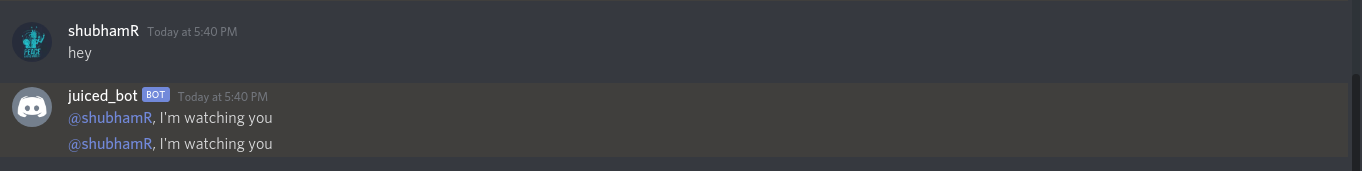 Repeat Bot Messages Reply On Message Event · Issue #26 · fjodor-rybakov/discord-nestjs · GitHub