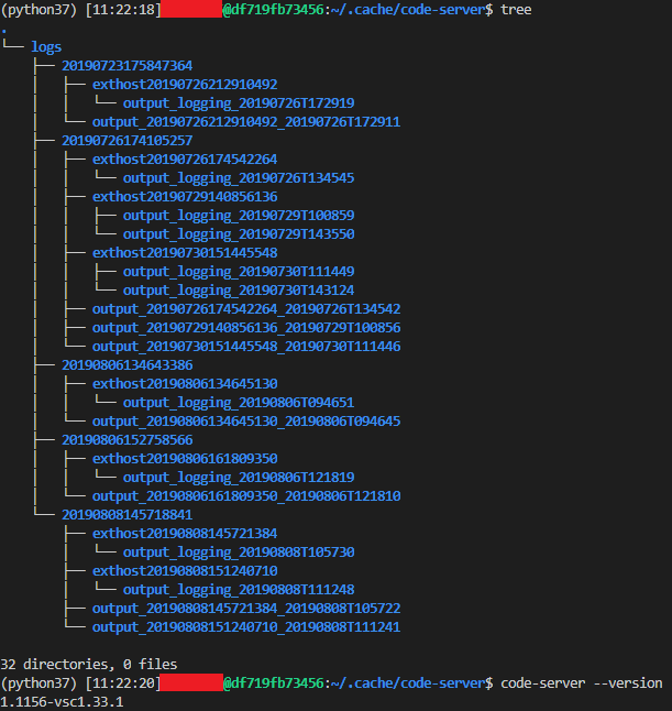 No log file · Issue #871 · coder/code-server · GitHub