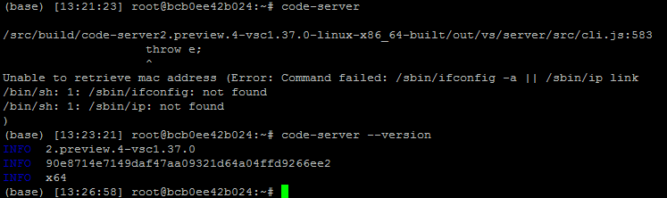 No log file · Issue #871 · coder/code-server · GitHub