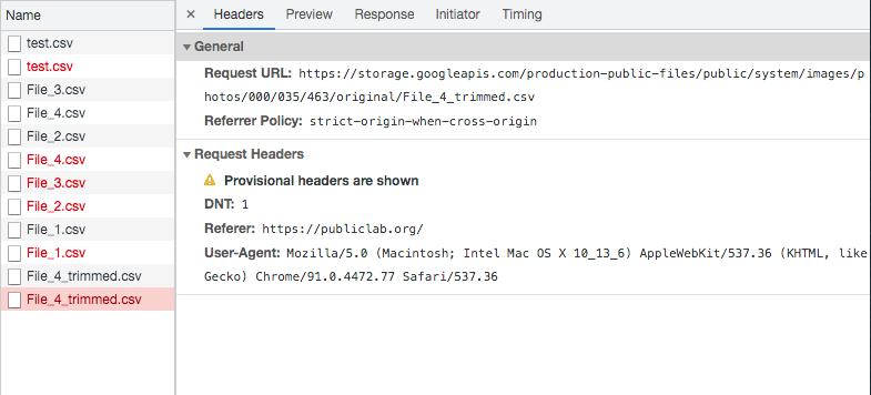 CSV graph display in comments not loading · Issue #9903 · publiclab/plots2 · GitHub