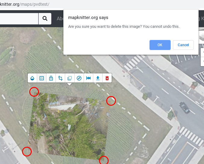 Add border tool bound to "delete" action - bug? · Issue #343 · publiclab/Leaflet ...