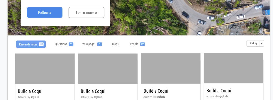 UI discussion of individual tag page content · Issue #6307 · publiclab/plots2 · GitHub