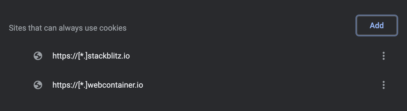 Webpack.js Getting Started Example fails: says to enable 3rd party cookies · Issue #1035 ...