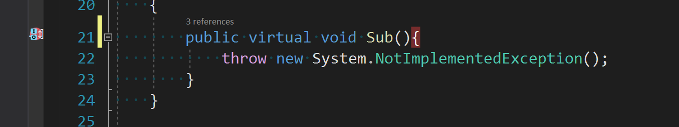Breakpoint should be placed over the inheritance margin · Issue #55056 · dotnet/roslyn · GitHub