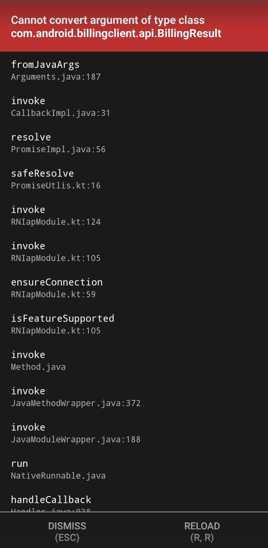 Error: This feature is not available on your device. · Issue #2249 · hyochan/react-native-iap ...