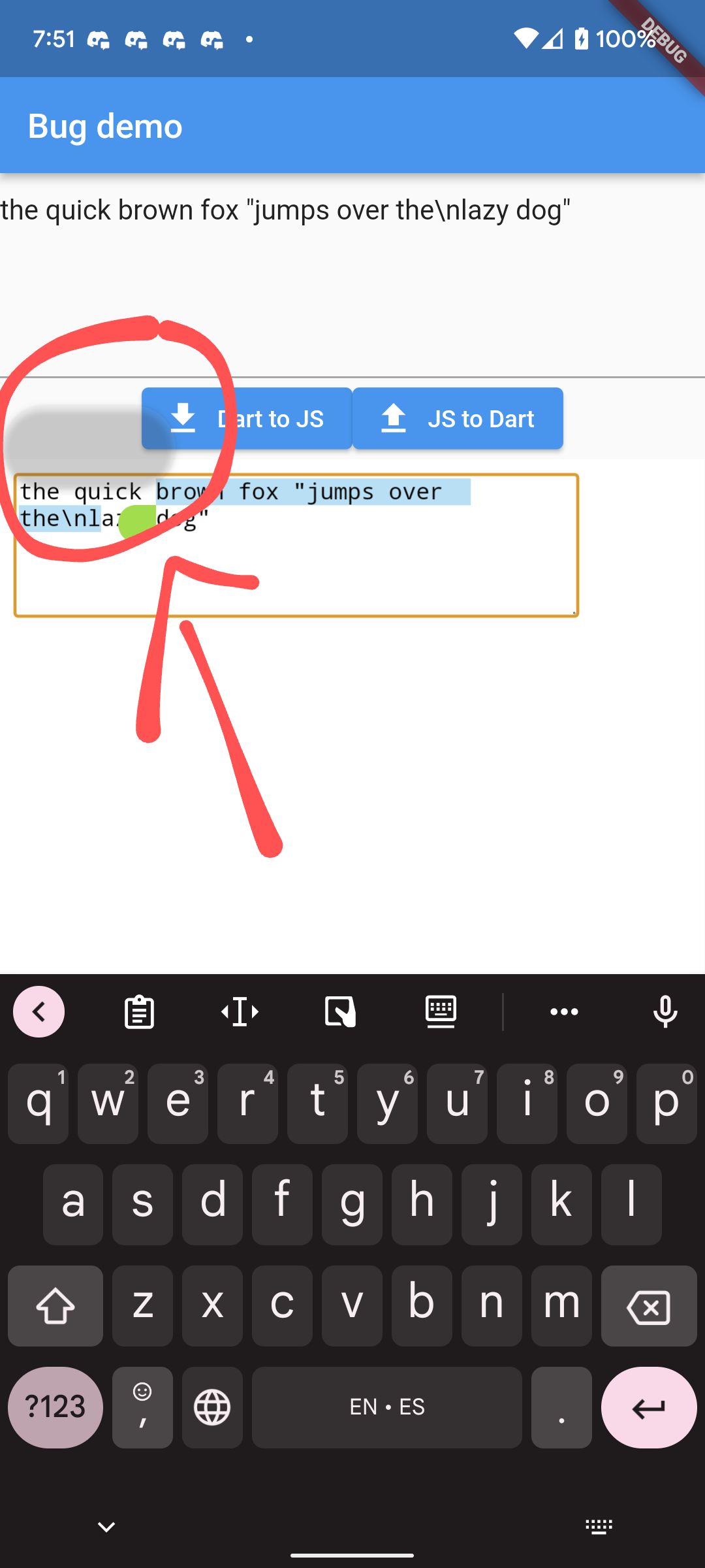 Shadow when selecting text on Android 12 · Issue #75 · adrianflutur/webviewx · GitHub