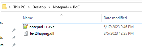 DLL hijacking in Notepad++ version 8.5.4 · Issue #13964 · notepad-plus ...