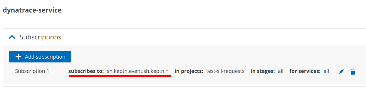 Bridge: disabling and saving default all events all projects ...