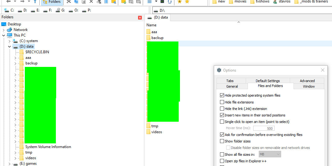 treeview shows system folders when it shouldn't (while tab hides them correctly) · Issue #315 ...