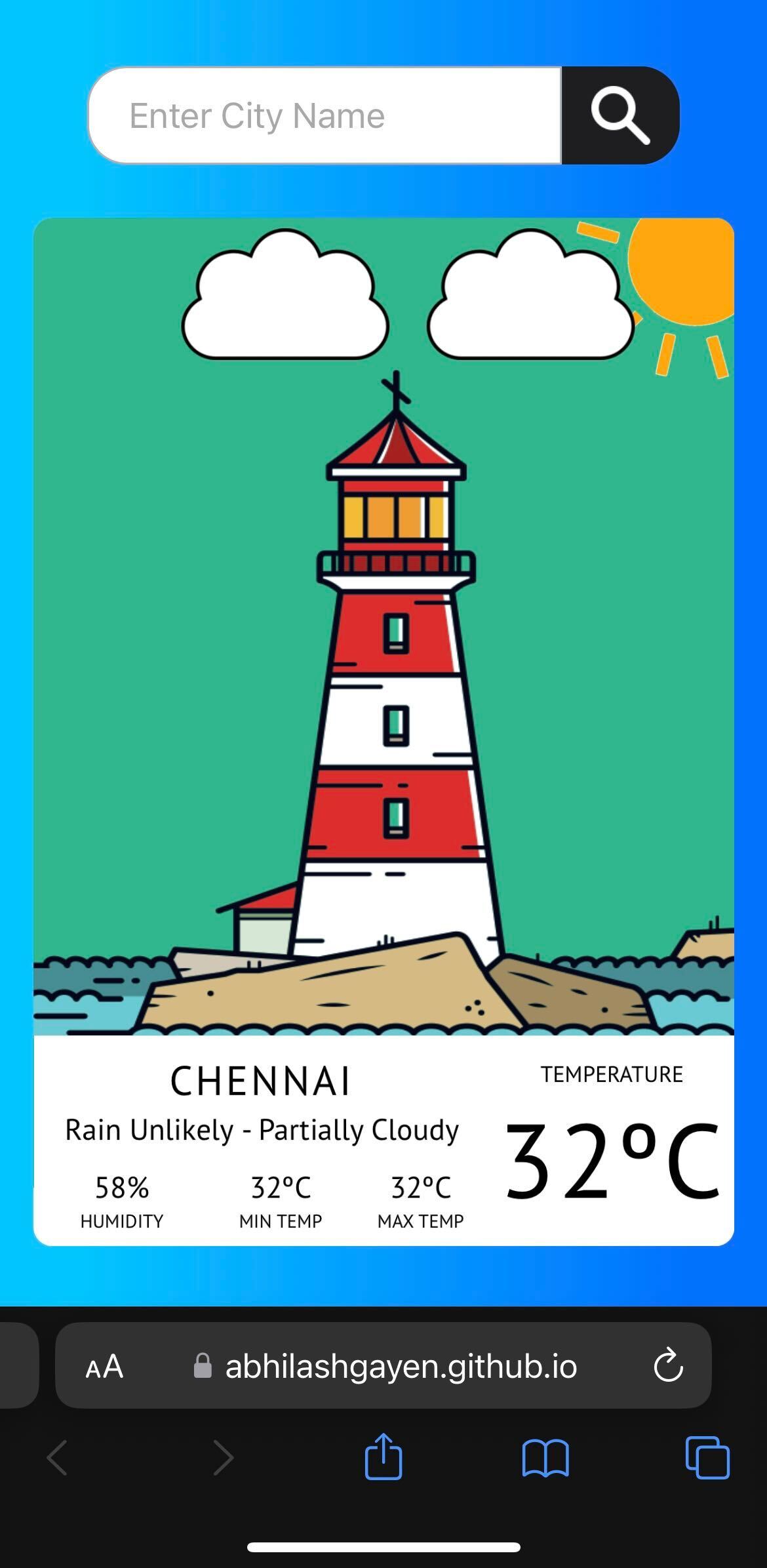 GitHub - AbhilashGayen/animated-weather-app: An animated weather app ...