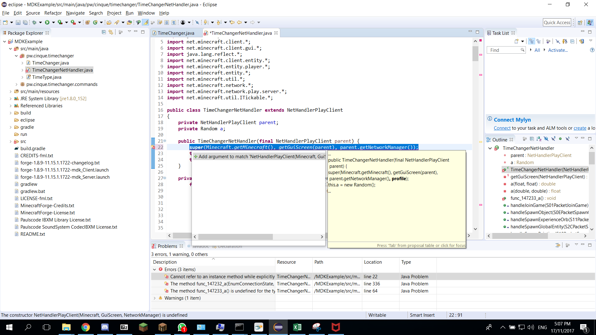 Unexpected NetHandlerPlayClient behaviour · Issue #570 · ModCoderPack/MCPBot-Issues · GitHub