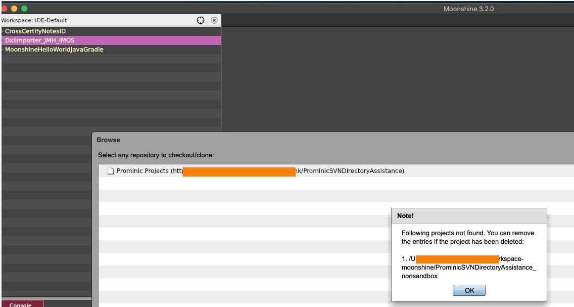 Path Error During SVN Browse Using Directory Assistance Way · Issue #927 · Moonshine-IDE ...