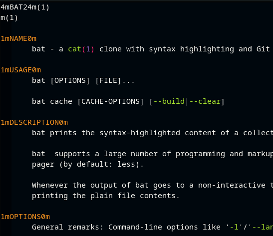 man page display does not work correctly · Issue #2593 · sharkdp/bat · GitHub