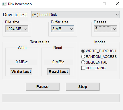 GitHub - falcofemoralis/Windows-Disk-Benchmark
