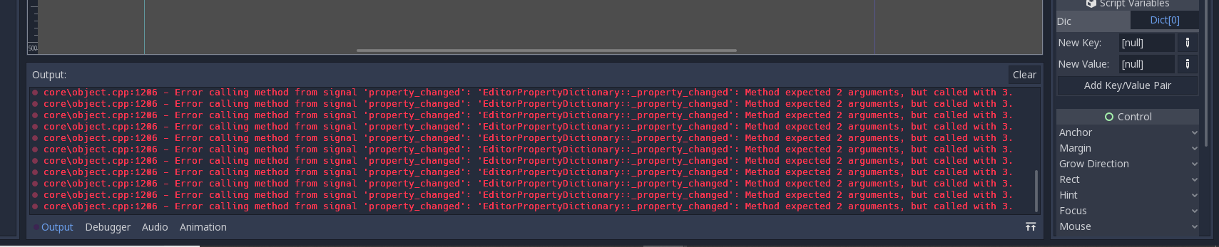 Saving scene replaces values for dictionary export variable to null · Issue #20332 · godotengine ...