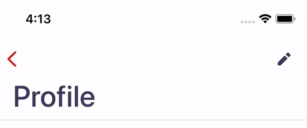 iOS Large Title does not work with custom backButton · Issue #7101 ...
