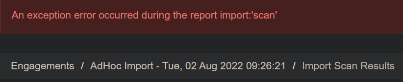 Gitlab Container Scan Report Fails To Be Imported · Issue 6639 · Defectdojodjango Defectdojo 