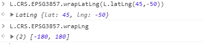 Doc bug (?) wrapLatLng(LatLng latlng): returns wrapLatLng, so does it ...