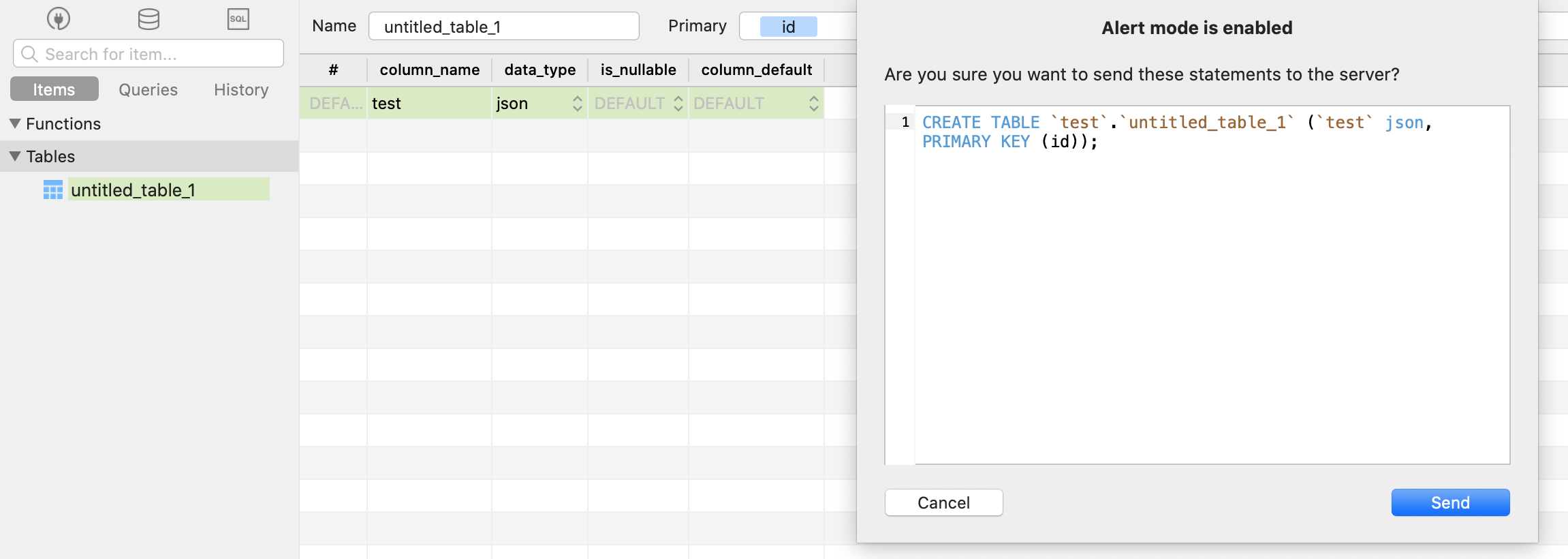 Primary key field not updated when changing columns · Issue #1740 · TablePlus/TablePlus · GitHub
